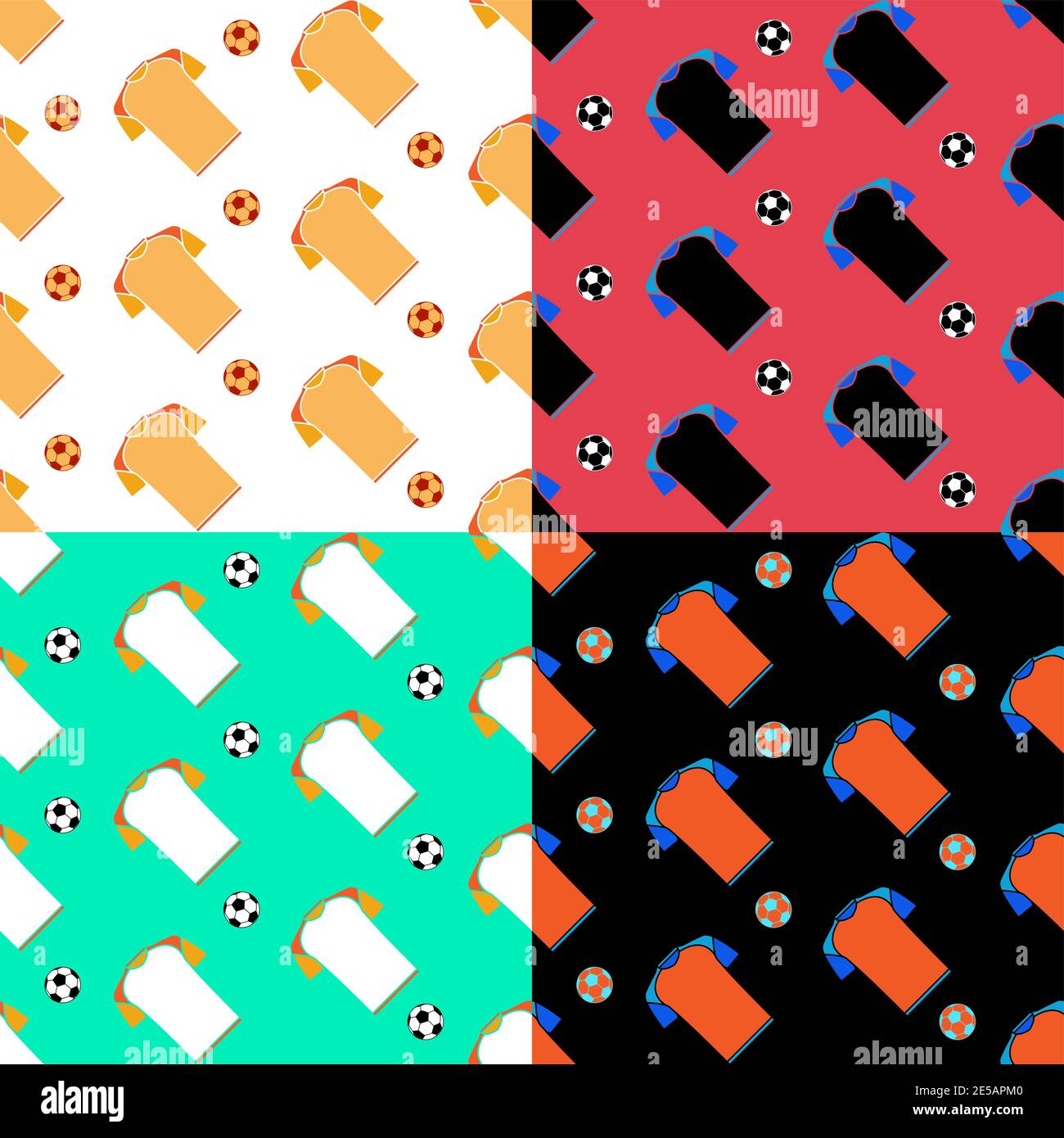 Soccer shirt patterns Stock Vector Images - Alamy