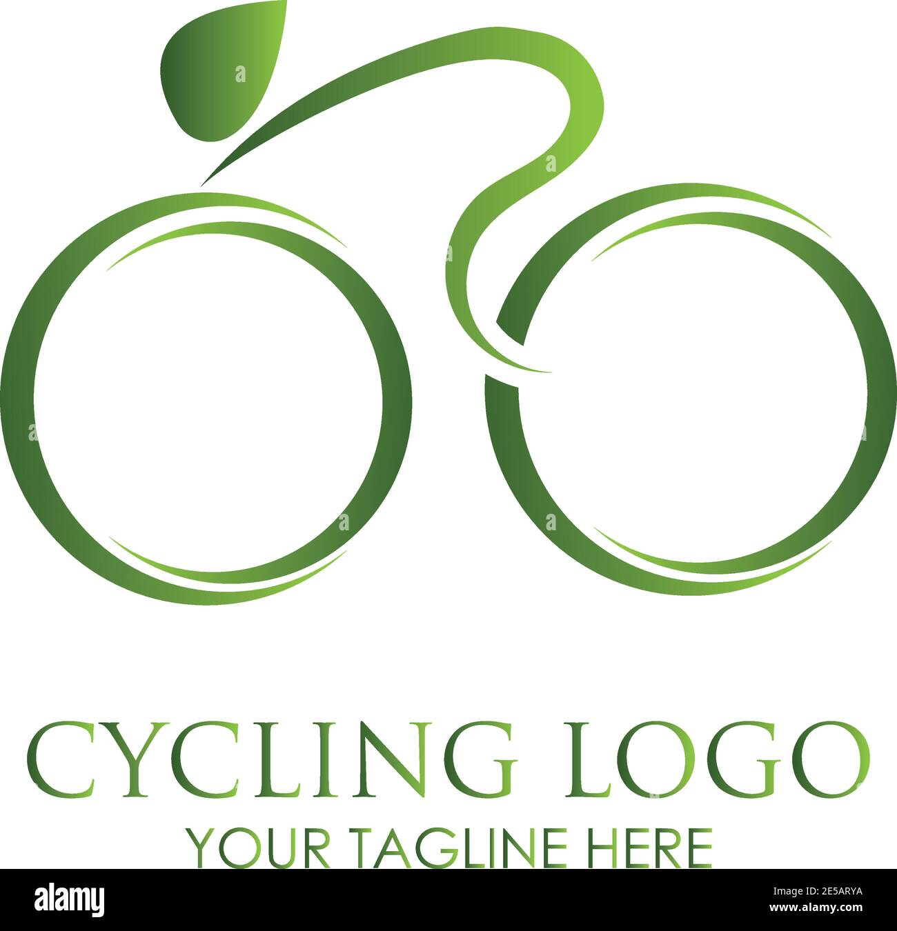 Bicycle logo vector icon template design Stock Vector Image & Art - Alamy