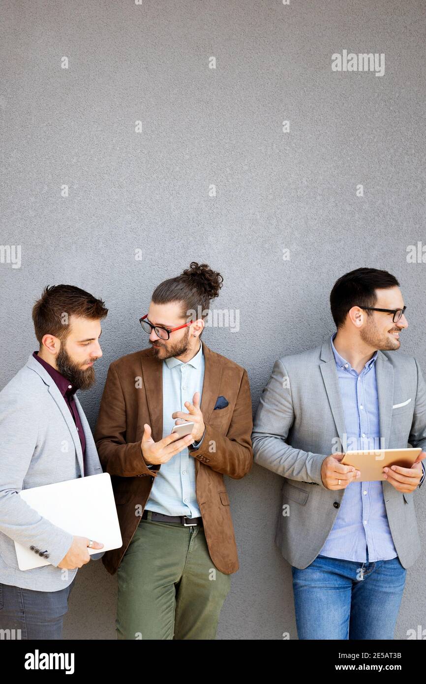 Technology network business teamwork friendship entrepreneur ...