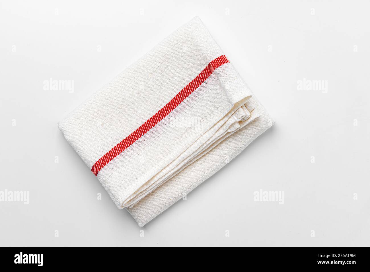 kitchen cloth isolated on white background, close up Stock Photo - Alamy