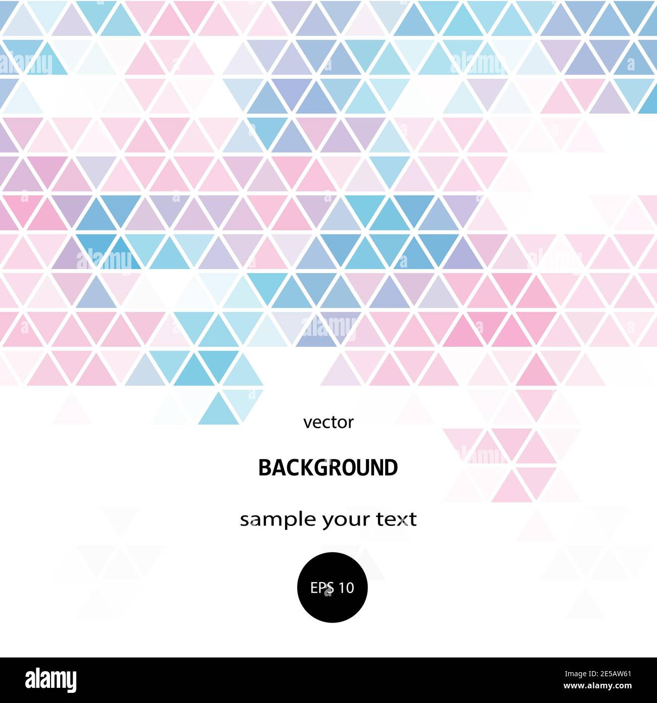 Colored geometric background. Triangular abstract background. Modern ...