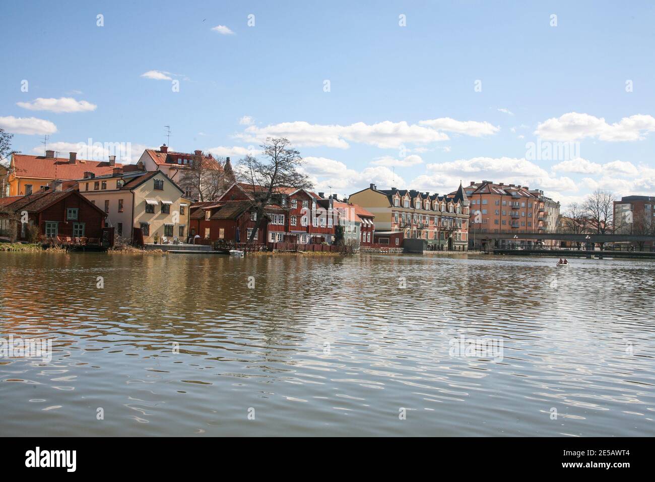 ESKILSTUNA SWEDEN old industrial city in Södermanland located along ...