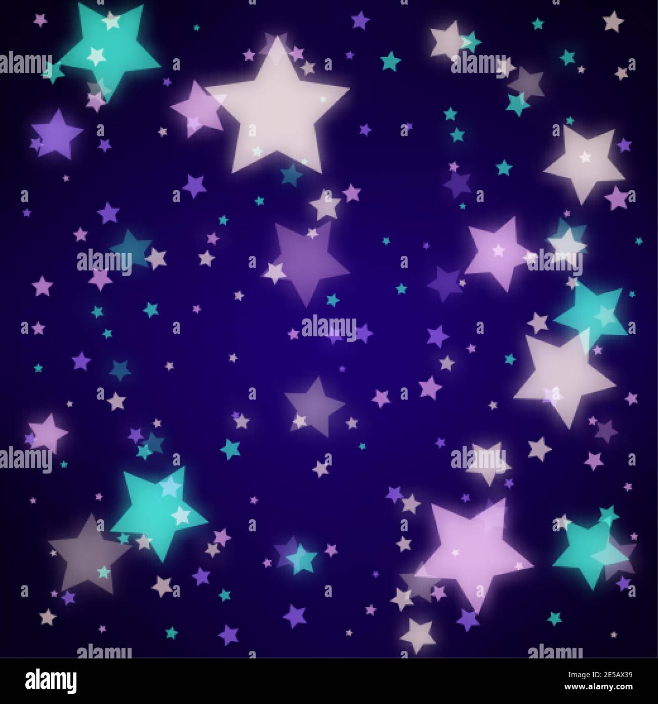 Colored stars bokeh. Festive background. Design for Christmas, New Year ...