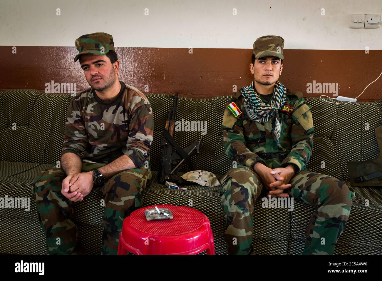 Yazidi man in the temple hi-res stock photography and images - Alamy