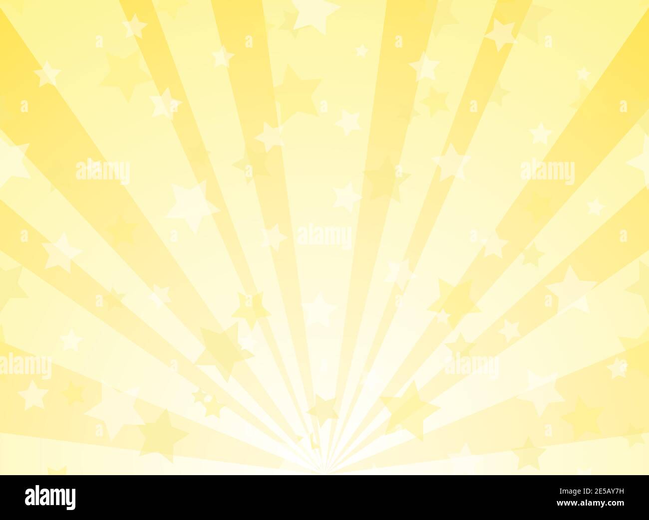 Sunlight horizontal background. Powder yellow color burst background ...