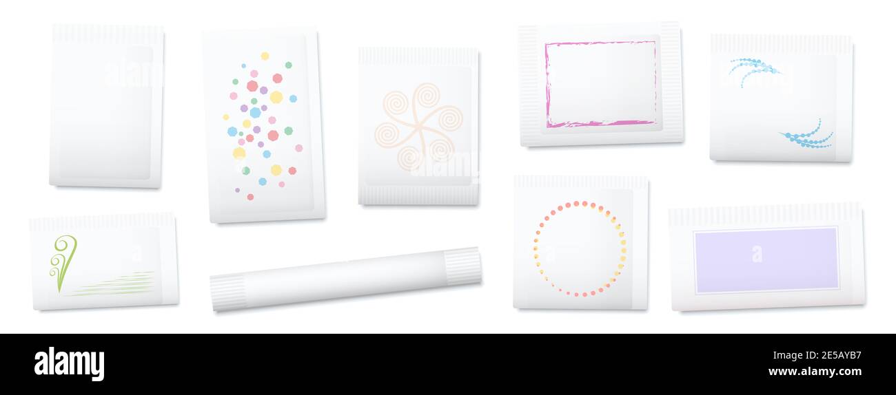 Sugar sachets hi-res stock photography and images - Alamy