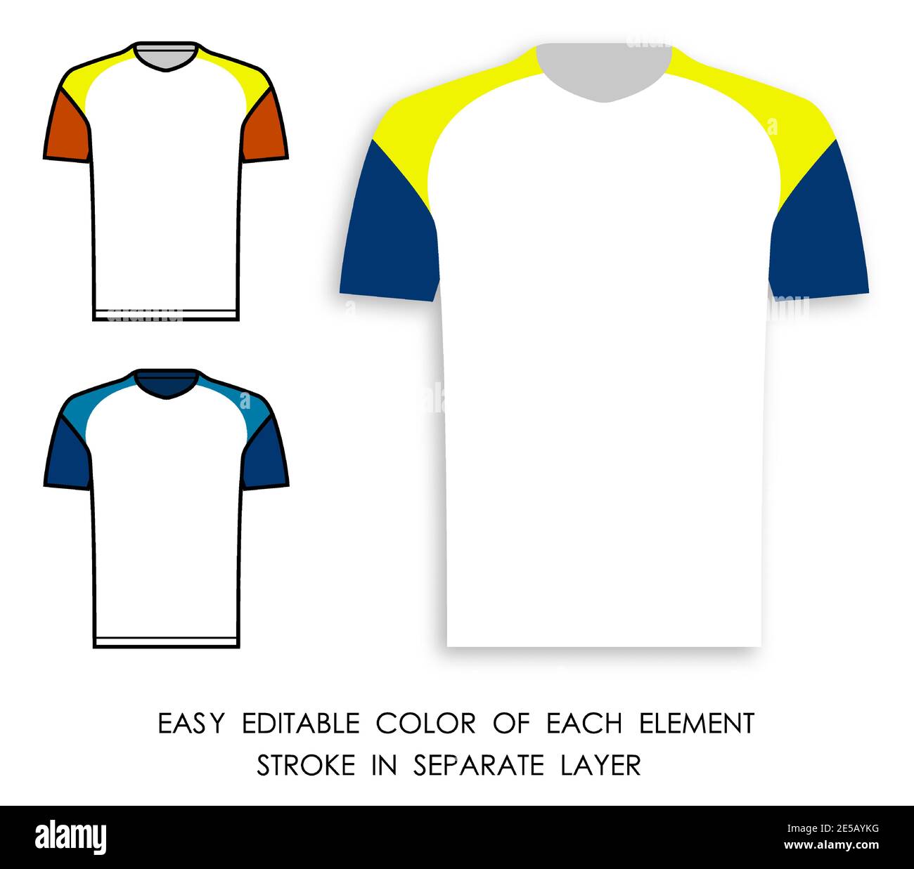 English football shirt Stock Vector Images - Alamy