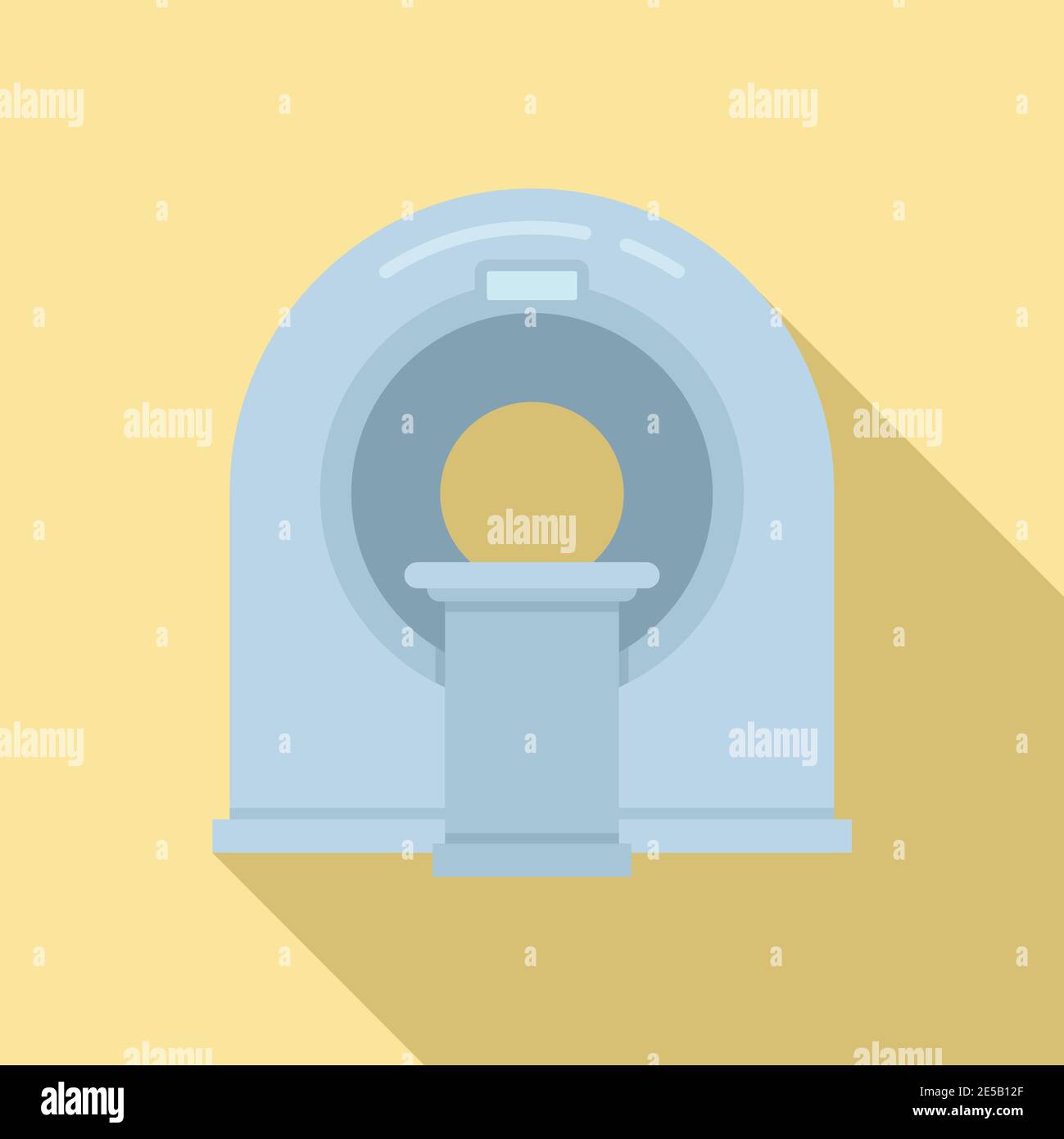 Female doctor ct scanner Stock Vector Images - Alamy