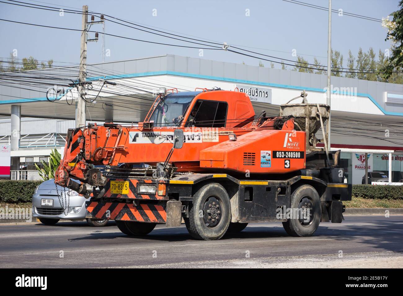 Tadano crane truck hi-res stock photography and images - Alamy