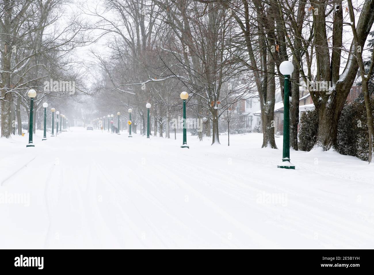 Cambridge snow winter hi-res stock photography and images - Alamy