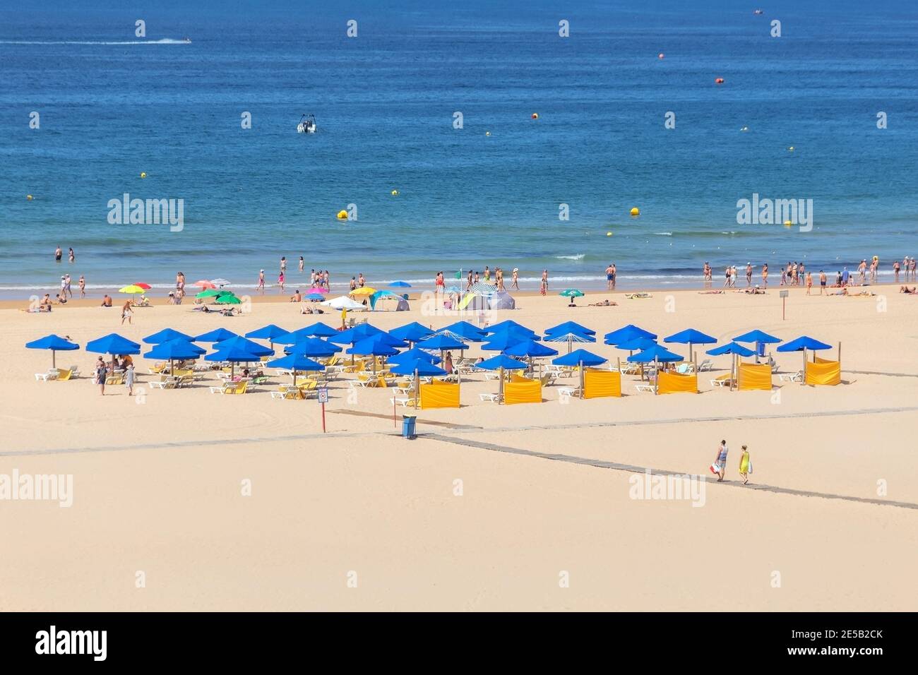 Beach parasol aerial hi-res stock photography and images - Alamy