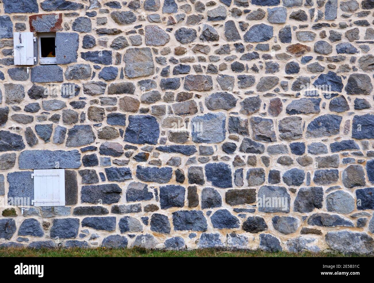 Old wall background. Ancient irregular stone pattern Stock Photo - Alamy