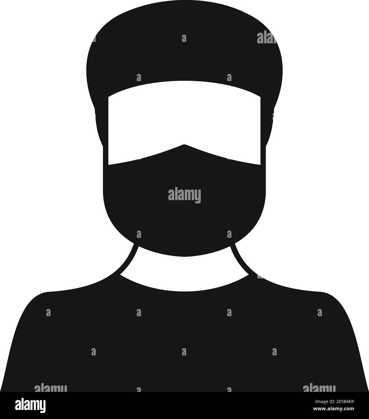 Hospital doctor icon, simple style Stock Vector Image & Art - Alamy