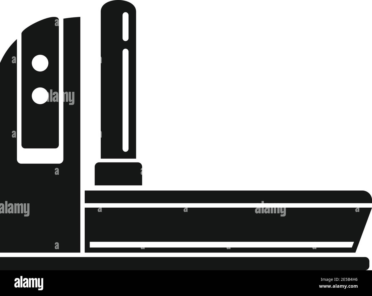 Magnetic resonance imaging device icon, simple style Stock Vector Image ...