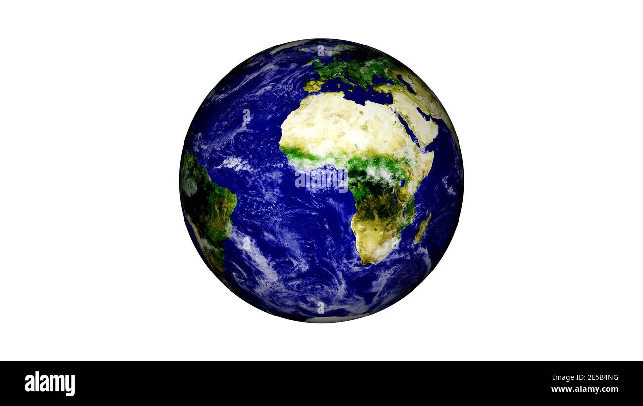 Planet earth from space stars Cut Out Stock Images & Pictures - Alamy