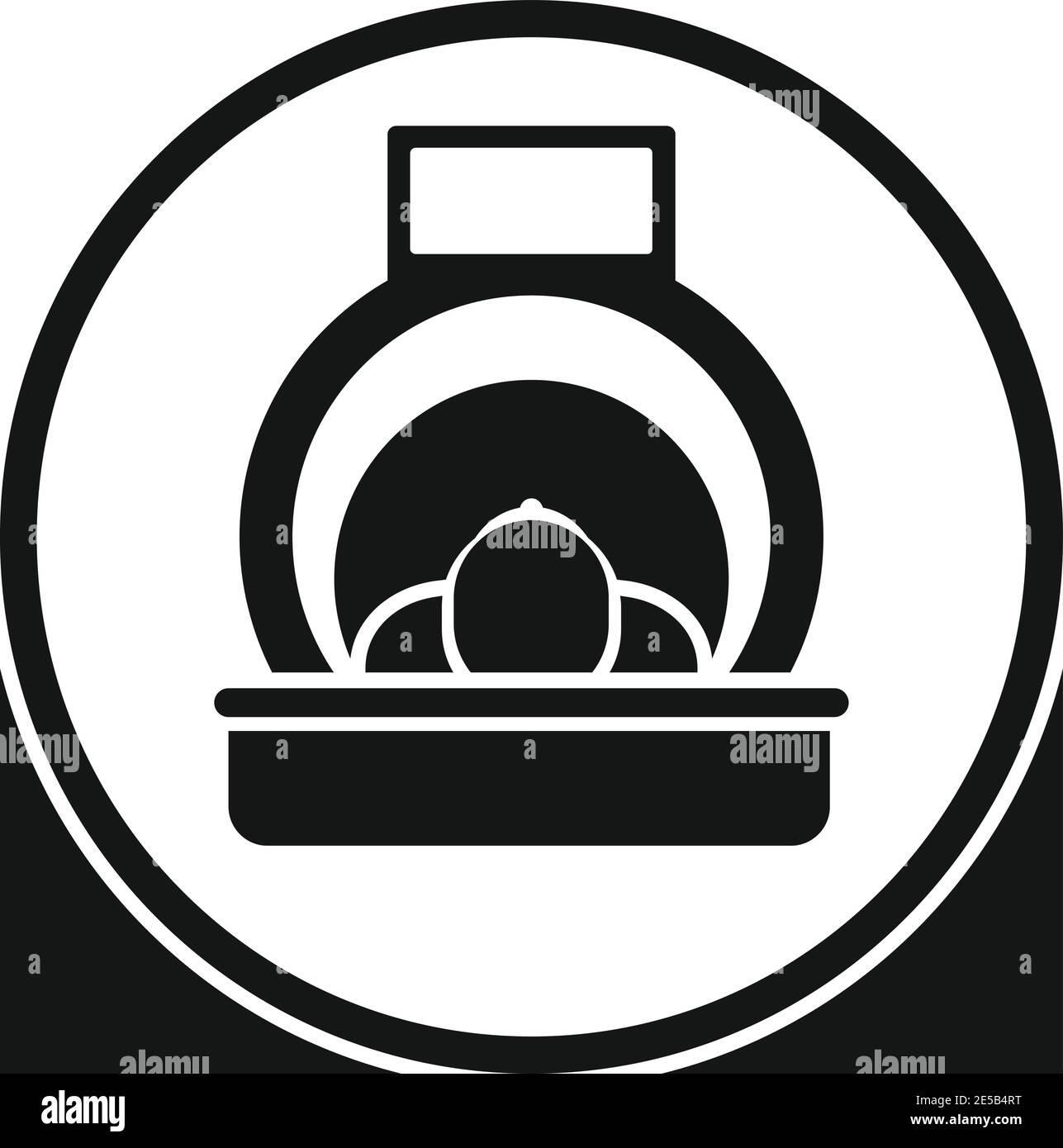 Black female doctor mri Stock Vector Images - Alamy