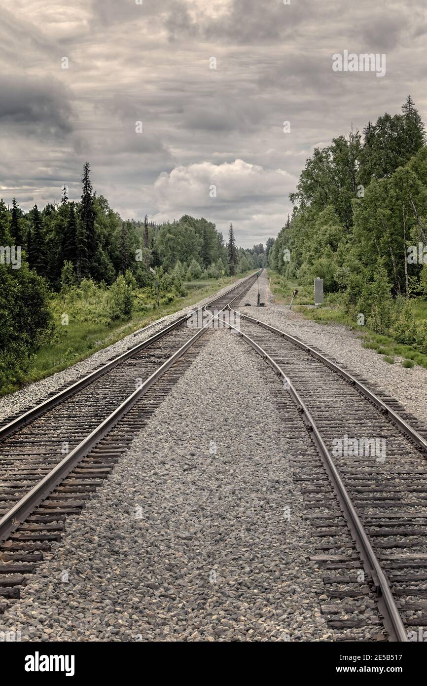 Railtracks park hi-res stock photography and images - Alamy