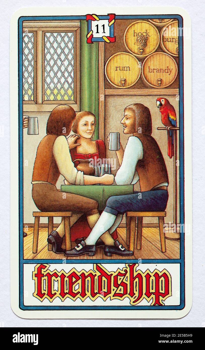 FRIENDSHIP CARD from a pack of Psy Cards - The Great Game of the Human ...
