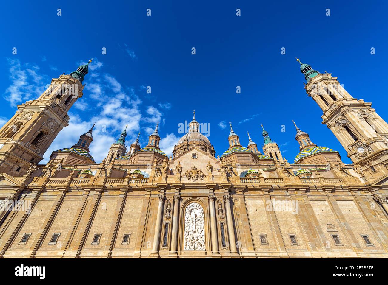 Cathedral basilica of our lady of the pillar hi-res stock photography ...