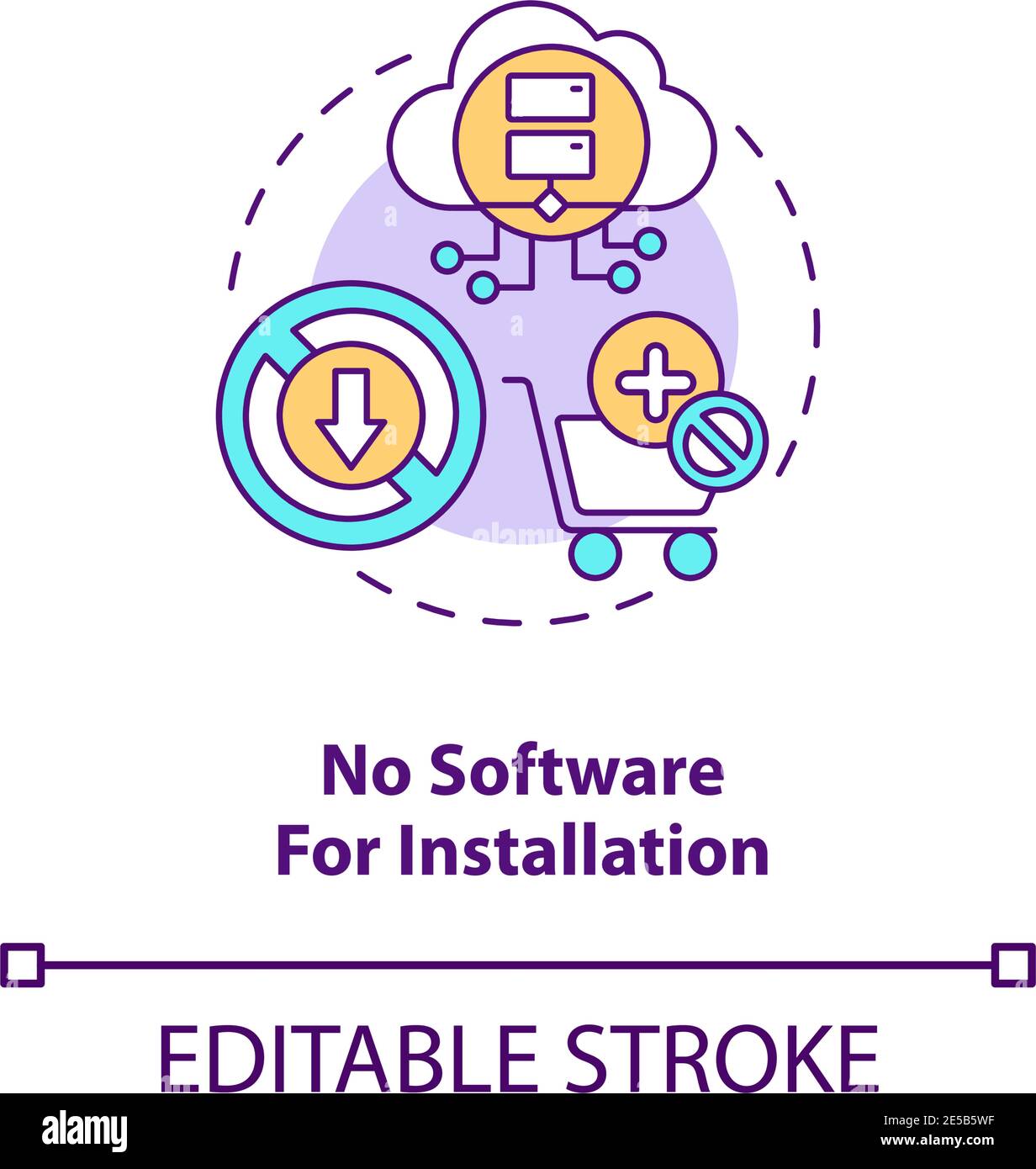 Conceptual art installation Stock Vector Images - Alamy