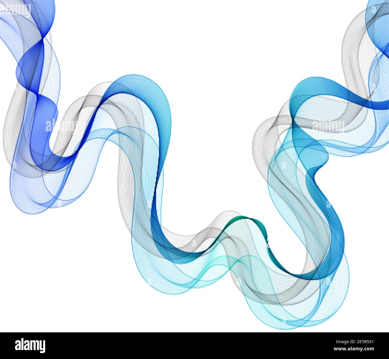 Blue-gray wave. Abstract vector background Stock Vector Image & Art - Alamy