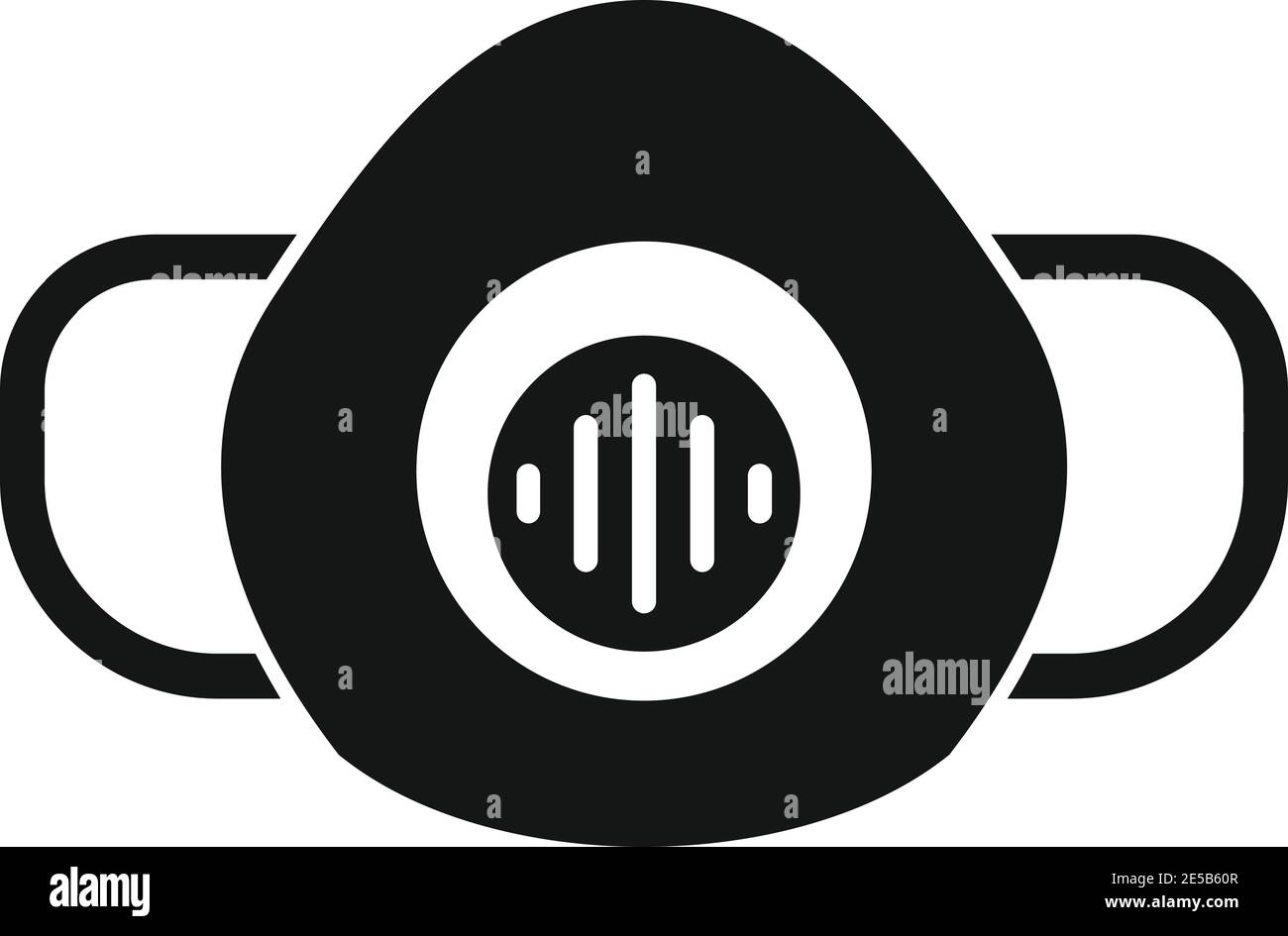 Biohazard mask icon, simple style Stock Vector Image & Art - Alamy