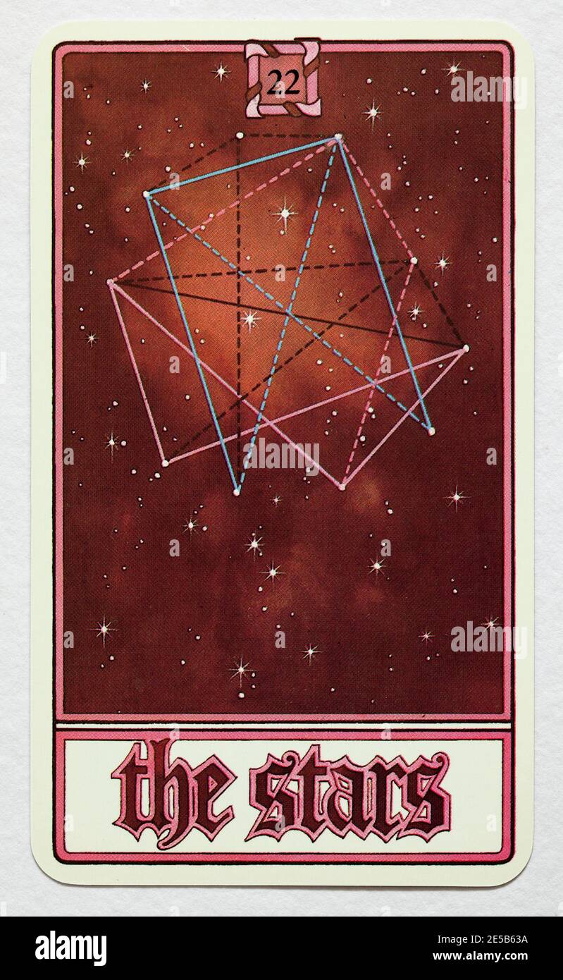 THE STARS CARD from a pack of Psy Cards - The Great Game of the Human ...