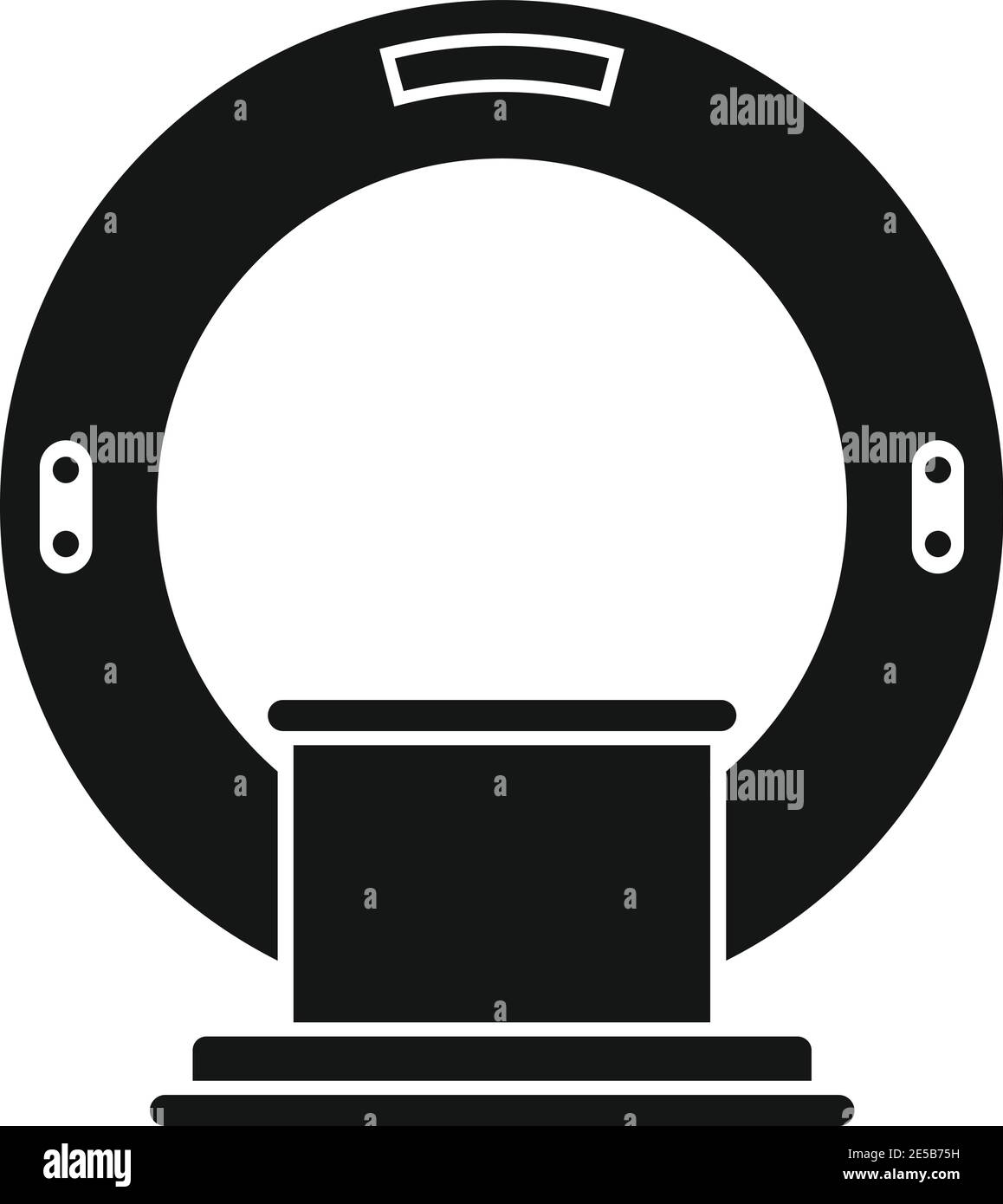 Magnetic resonance imaging diagnostic icon, simple style Stock Vector ...