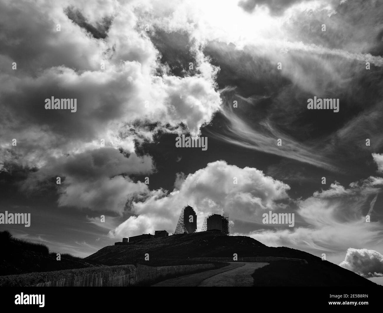 Alpine silhouette art hi-res stock photography and images - Alamy