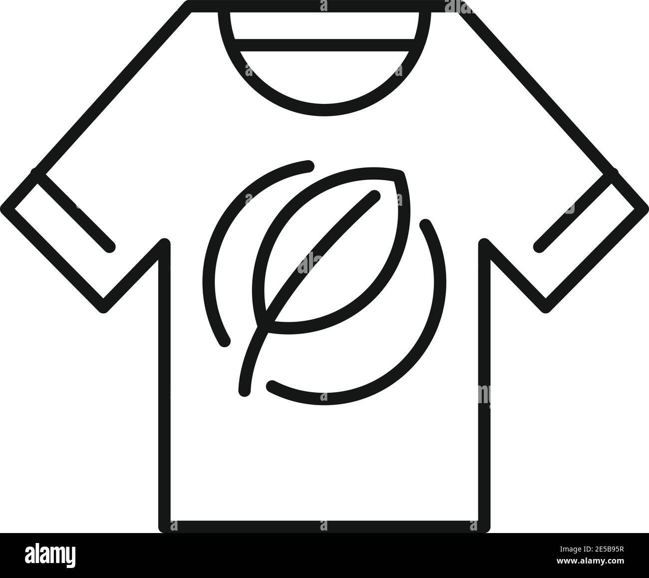 Eco tshirt icon, outline style Stock Vector Image & Art - Alamy