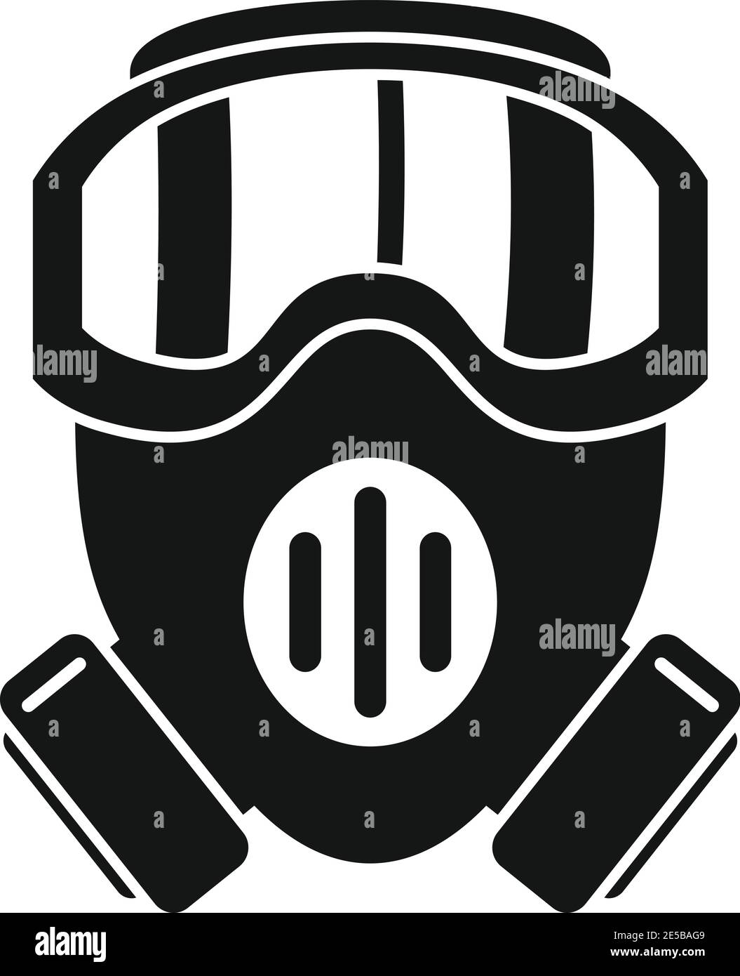 Modern biohazard mask icon, simple style Stock Vector Image & Art - Alamy