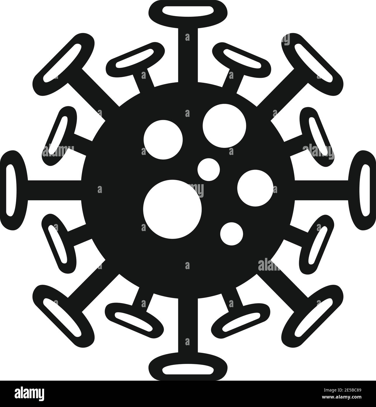 Corona virus icon, simple style Stock Vector Image & Art - Alamy