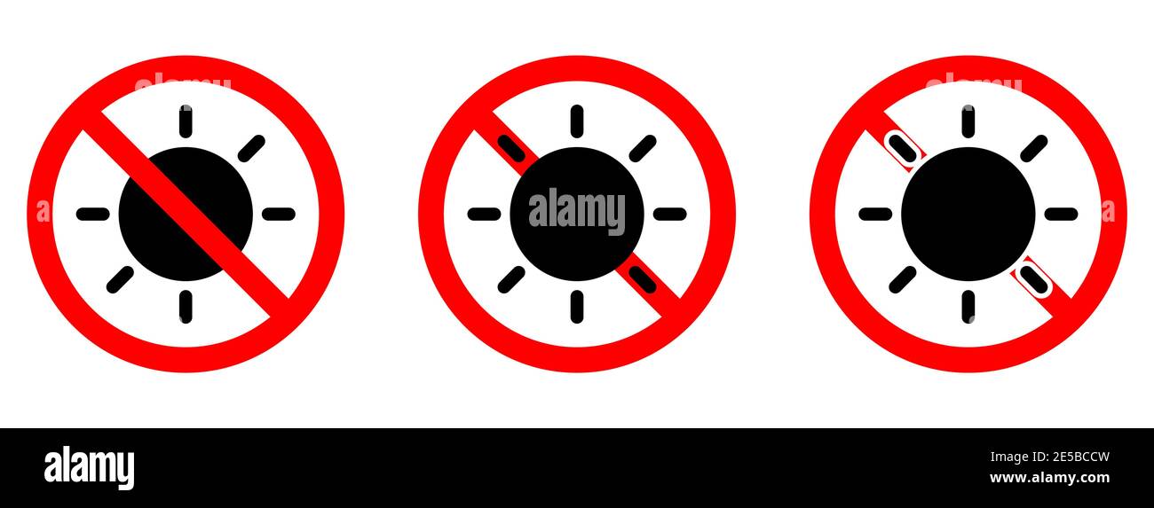 Sunny day with red stop sign Stock Vector Images - Alamy
