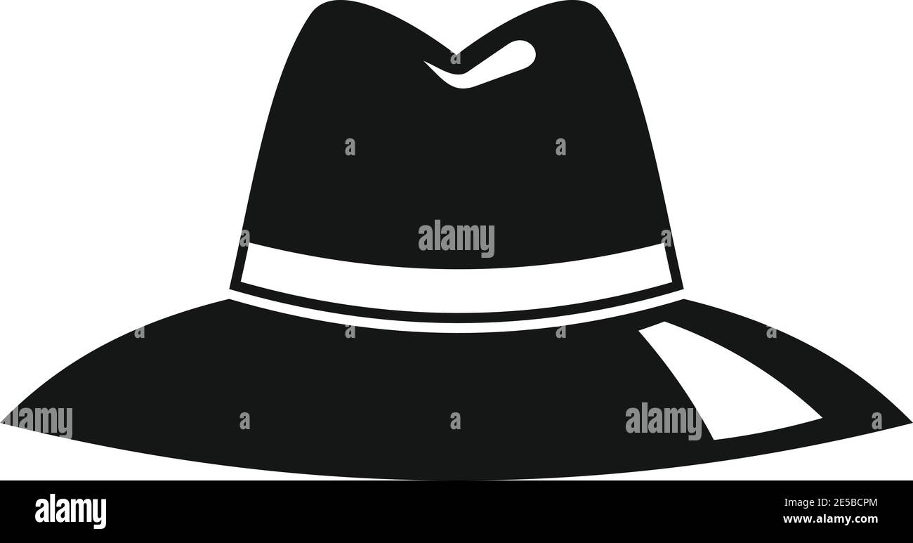 Investigator hat icon, simple style Stock Vector Image & Art - Alamy