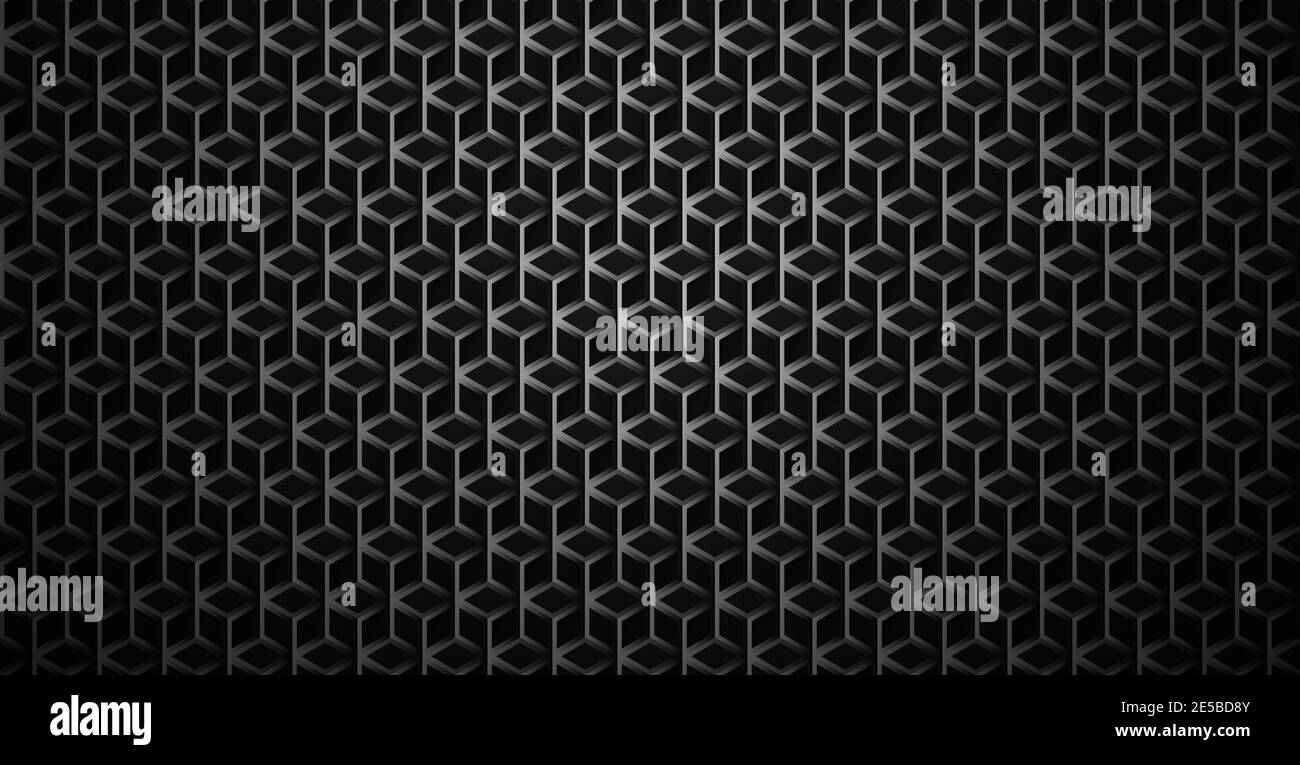 Abstract hexagonal background geometric grid seamless pattern Stock ...