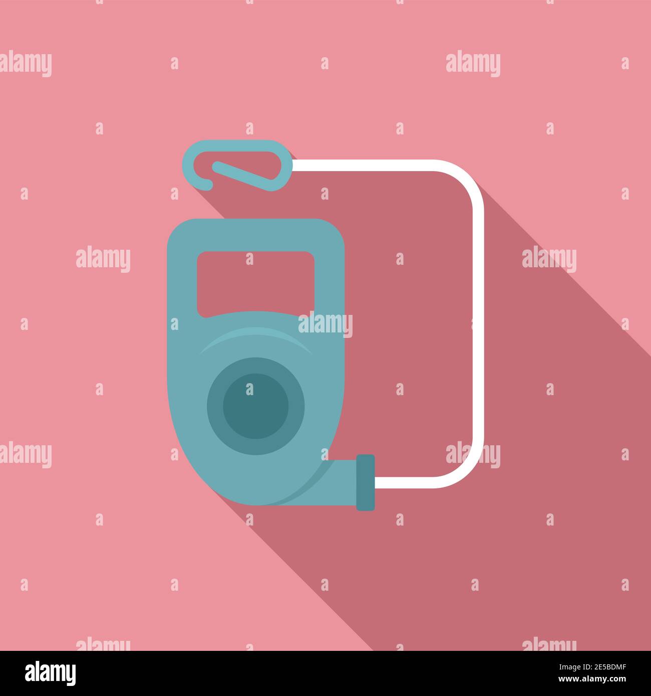 Dog handler icon, flat style Stock Vector Image & Art - Alamy