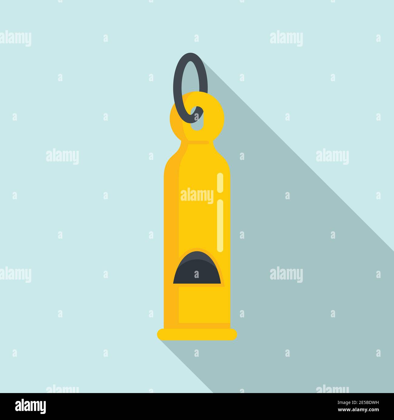 Dog whistle icon, flat style Stock Vector Image & Art - Alamy