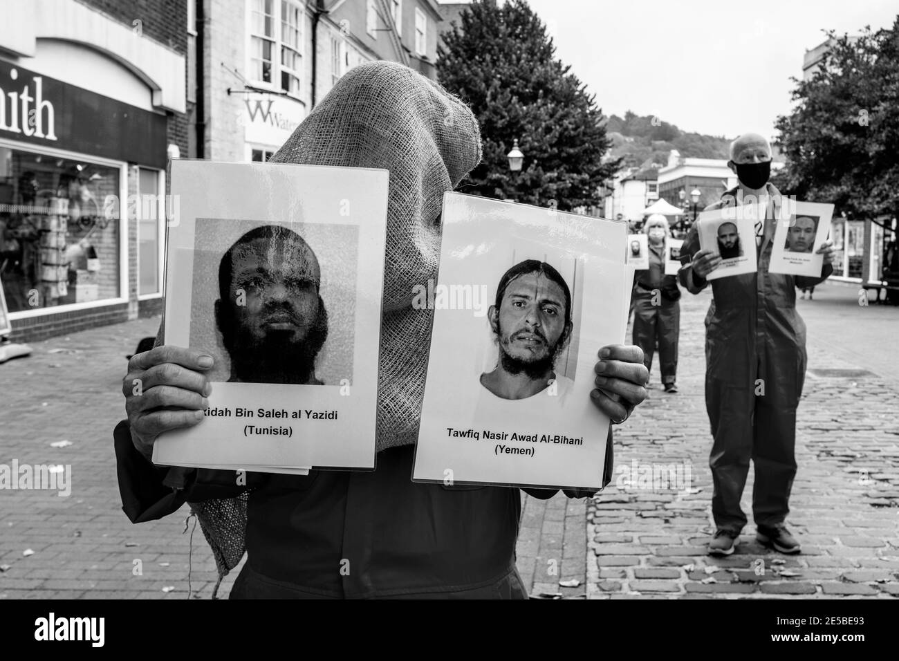 Members Of The Lewes Amnesty International Group Wearing Orange Jump ...