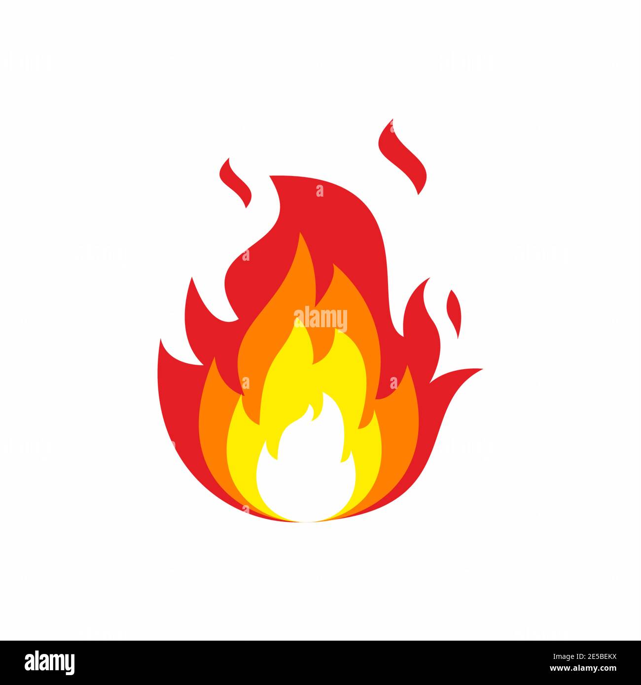 Red fire flame vector illustration design Stock Vector Image & Art - Alamy