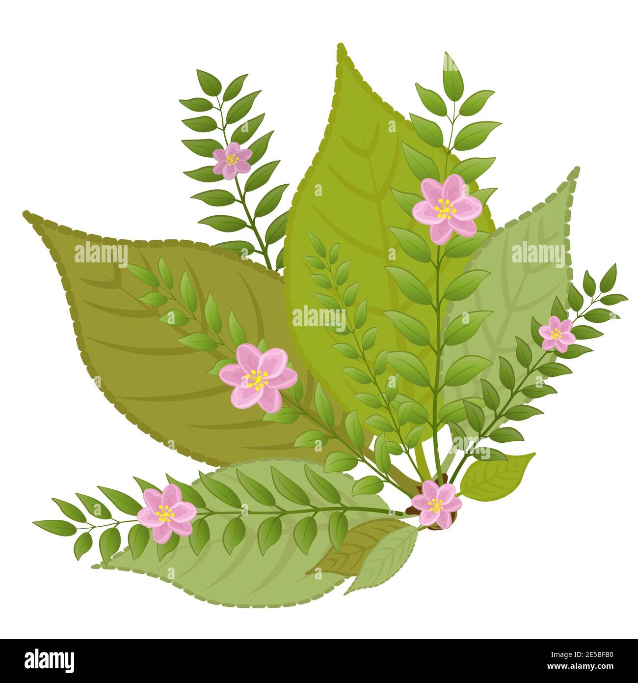 Fantasy light flowers Cut Out Stock Images & Pictures - Alamy