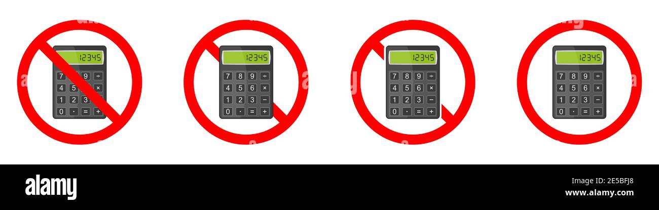 Calculator ban hi-res stock photography and images - Alamy
