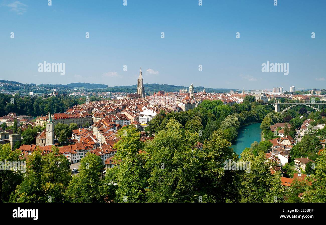 Switzerland view skyline panorama hi-res stock photography and images ...