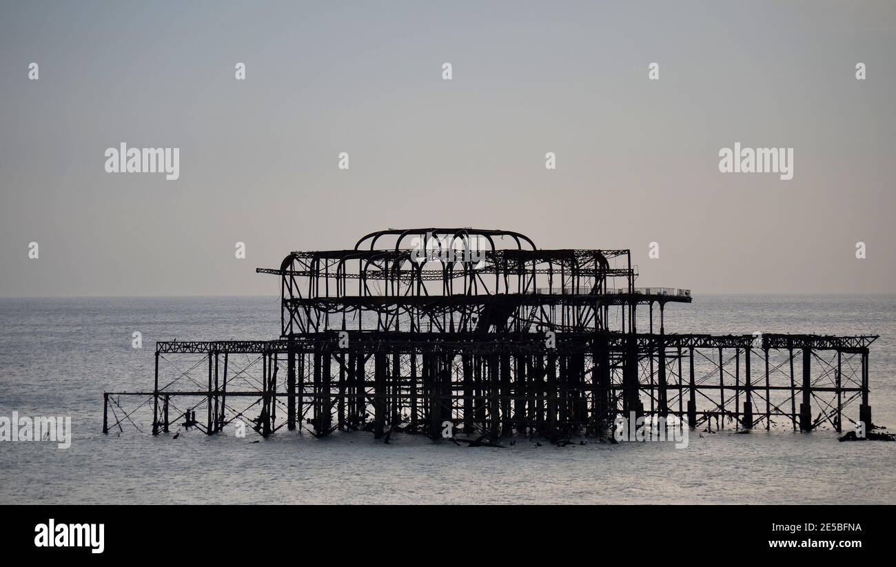 West pier shell hi-res stock photography and images - Alamy