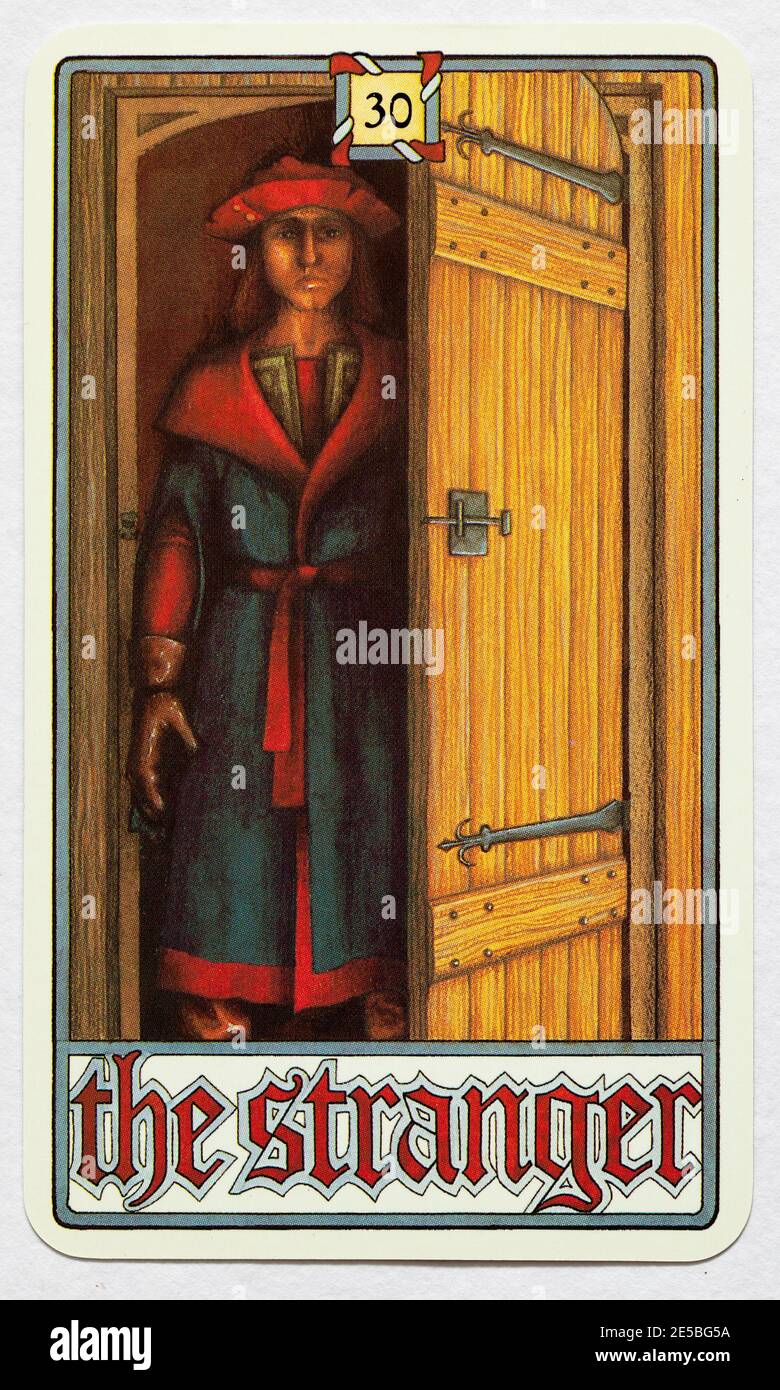 THE STRANGER CARD from a pack of Psy Cards - The Great Game of the ...