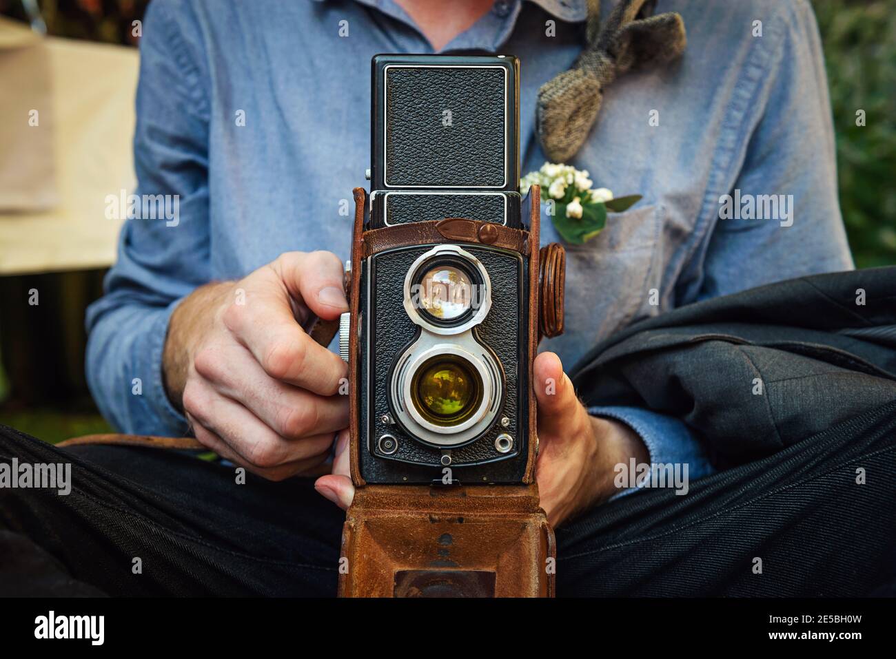 Vintage film shooting hi-res stock photography and images - Alamy