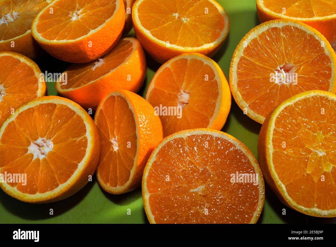 Fruit cut in half hi-res stock photography and images - Alamy