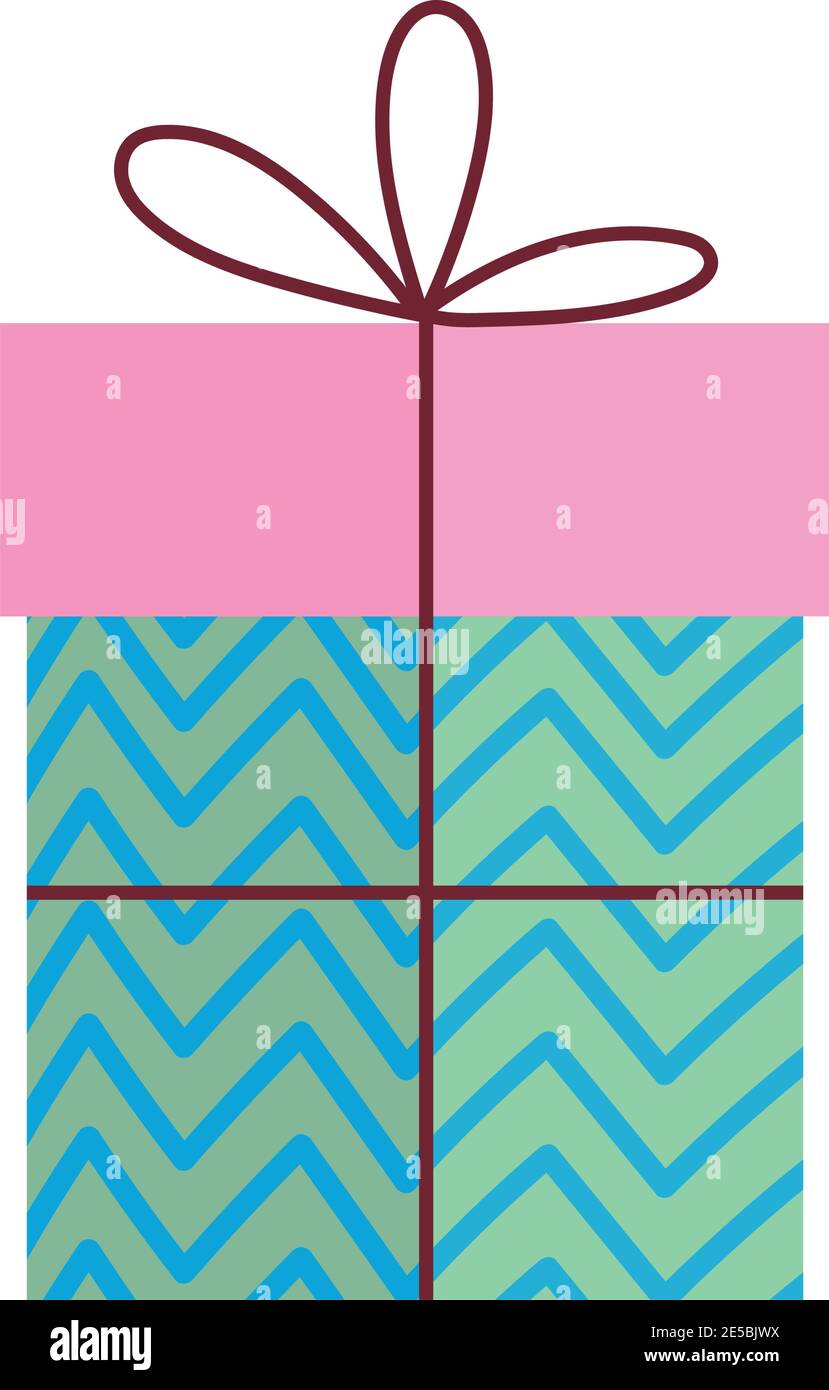 gift box surprise celebration icon white background vector illustration ...