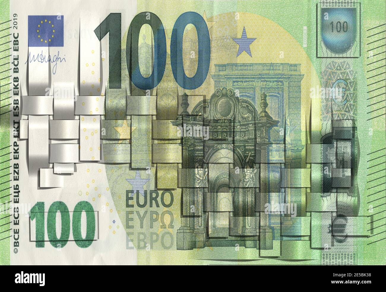 Fan of paper money, 100 euro banknotes. Gut Out photo Europe, Germany ...