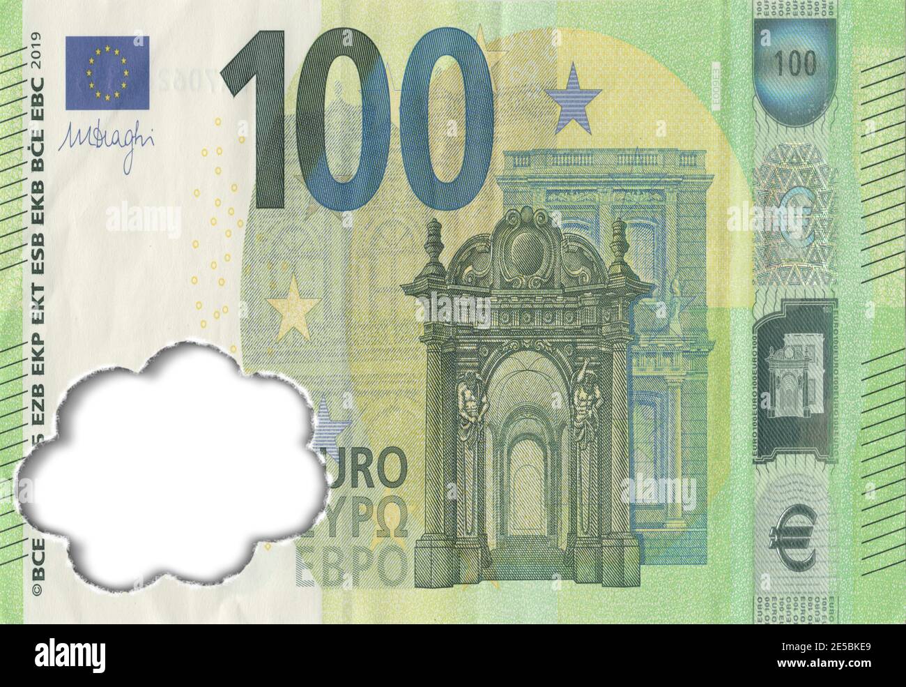 Fan of paper money, 100 euro banknotes. Gut Out photo Europe, Germany ...