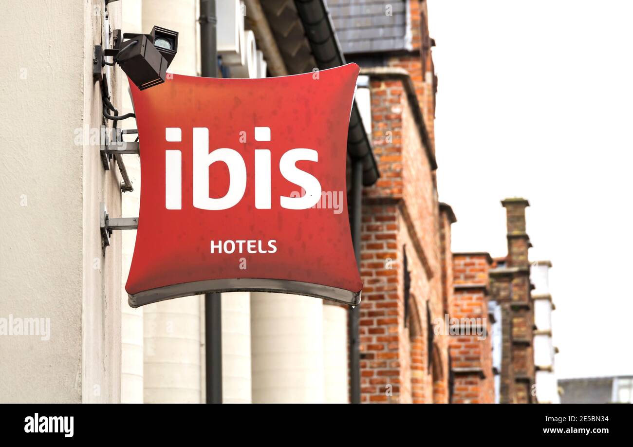 Bruges, Belgium: Ibis Hotel.Ibis is an international hotel company ...
